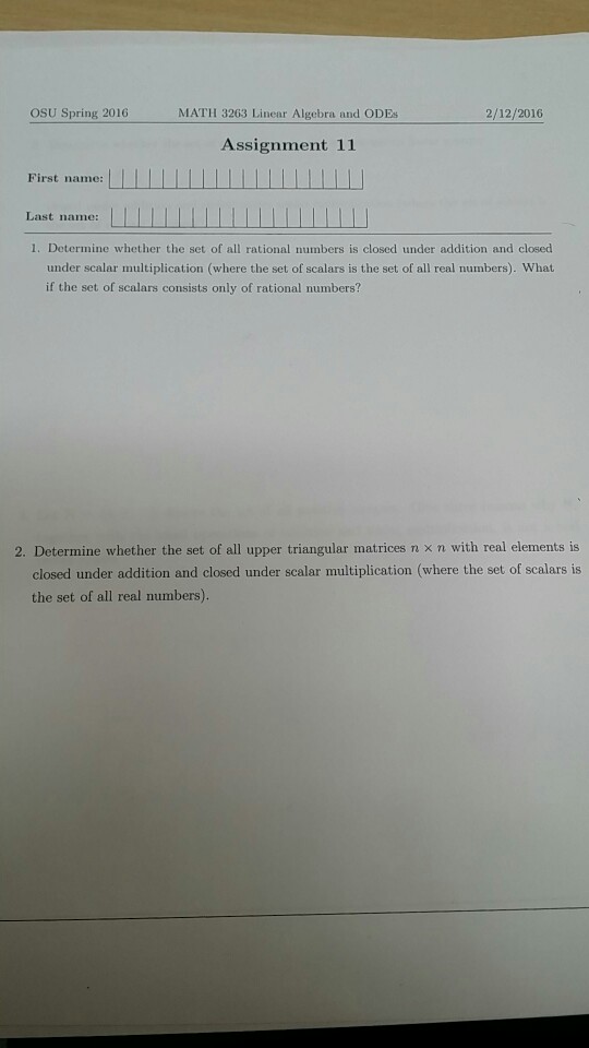 Solved Determine whether the set of all rational numbers is | Chegg.com