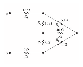 Solved Find the equivalent resistance Rab in the circuit in | Chegg.com