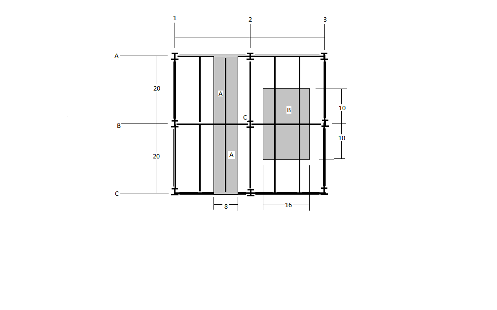 Assuming a floor dead load = 80 psf and floor live | Chegg.com