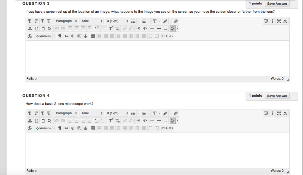 Solved 1 points Save Answer QUESTION 3 If you have a screen | Chegg.com