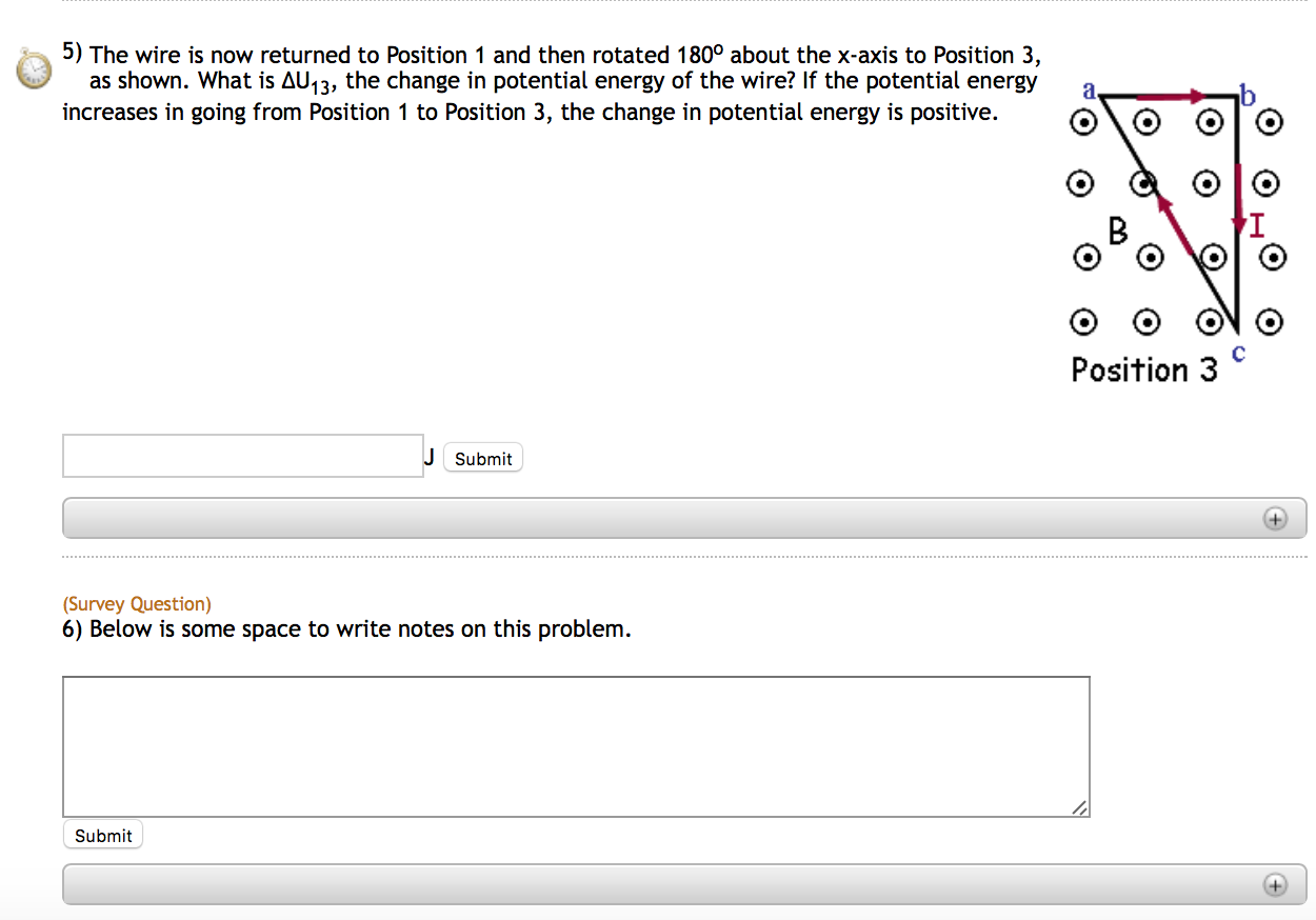 Solved A wire formed in the shape of a right triangle with | Chegg.com