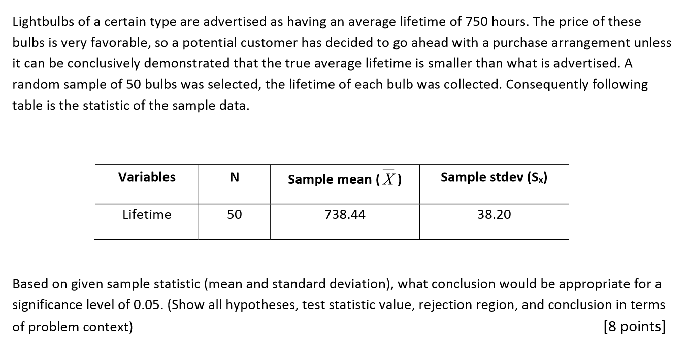 Solved Null Hypothesis Testing Not Really Sure How To 