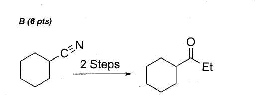 Solved 21. Show how you would make the target compounds on | Chegg.com