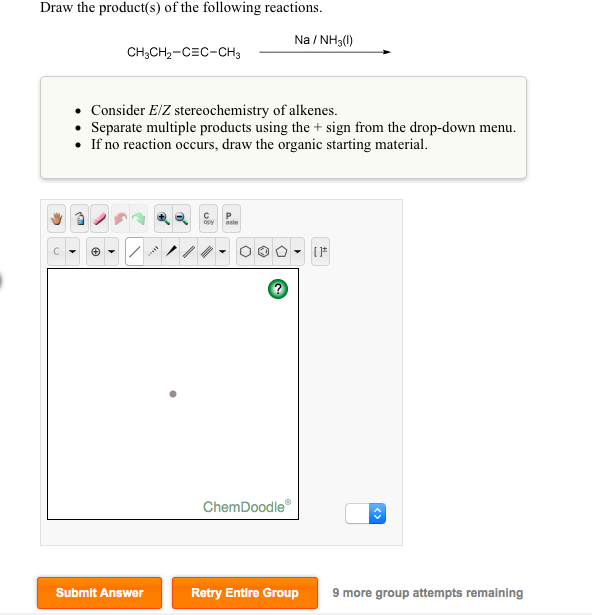 Solved Draw the product(s) of the following reactions | Chegg.com