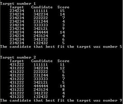 Solved Reads(by ifstream infile) the first target pattern | Chegg.com