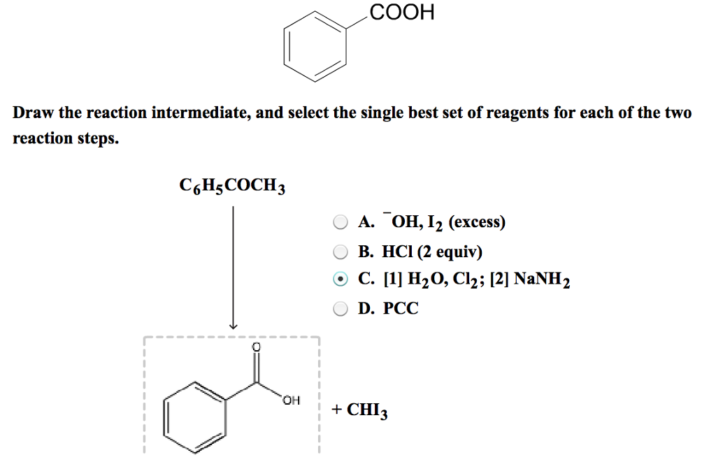 Solved Draw the reaction intermediate, and select the single | Chegg.com