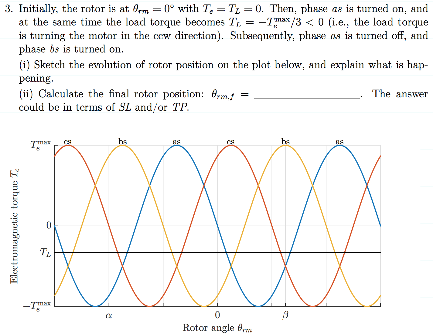 Solved Consider a three-stack variable reluctance stepper | Chegg.com
