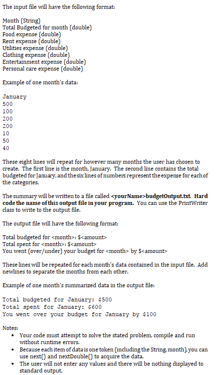 Solved CISS 110 Programming & Logic I Fall 2017 Project 1 | Chegg.com