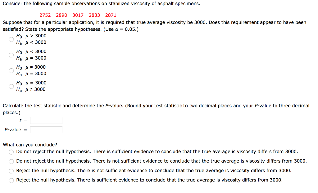 Solved Consider the following sample observations on | Chegg.com