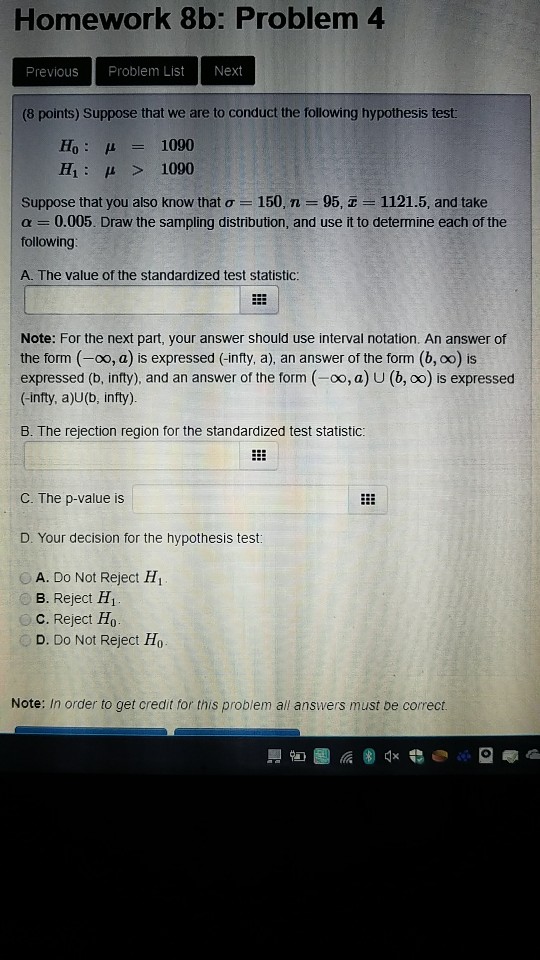 Solved Homework 8b: Problem 4 PreviousProblem List Next (8 | Chegg.com Solved Homework 8b: Problem 4 PreviousProblem List Next (8 | Chegg.com