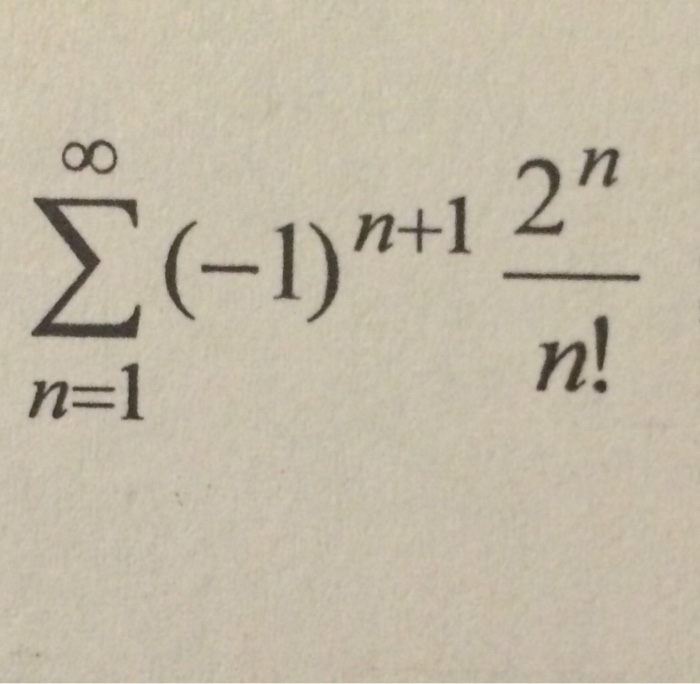 Solved Test the constant series for absolute convergence, | Chegg.com Solved Test the constant series for absolute convergence, | Chegg.com
