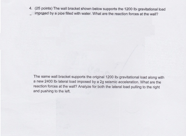 Solved Statics problem, Can you please show me with work how | Chegg.com
