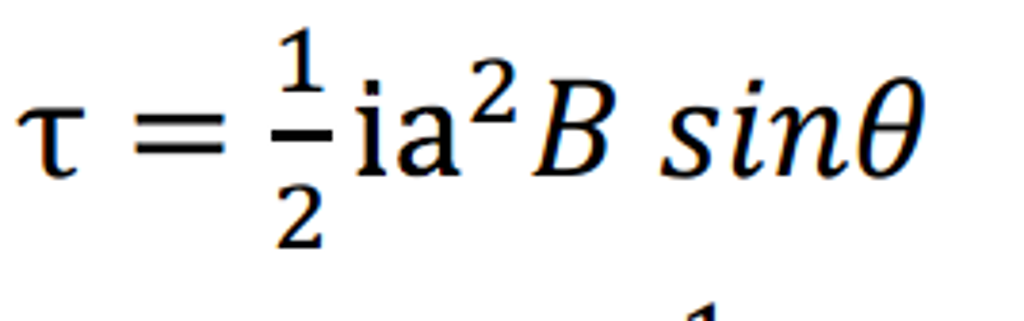 Solved Find torque acting on triangular loop with current i | Chegg.com