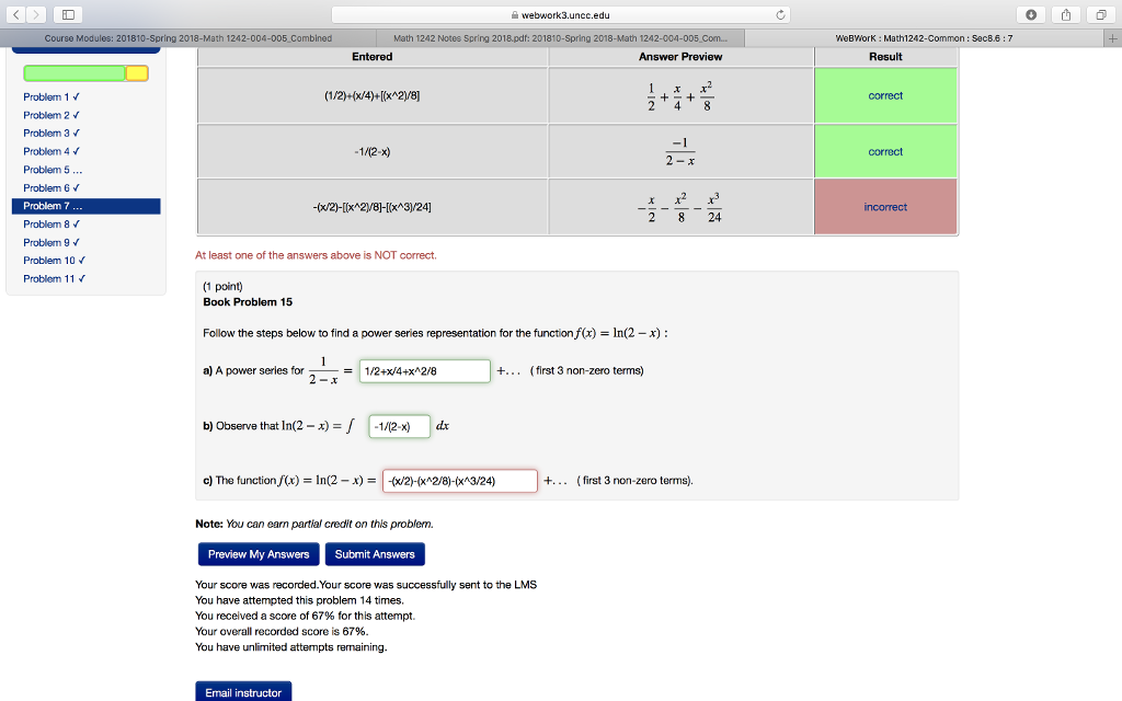 Calculus Archive | April 29, 2018 | Chegg.com