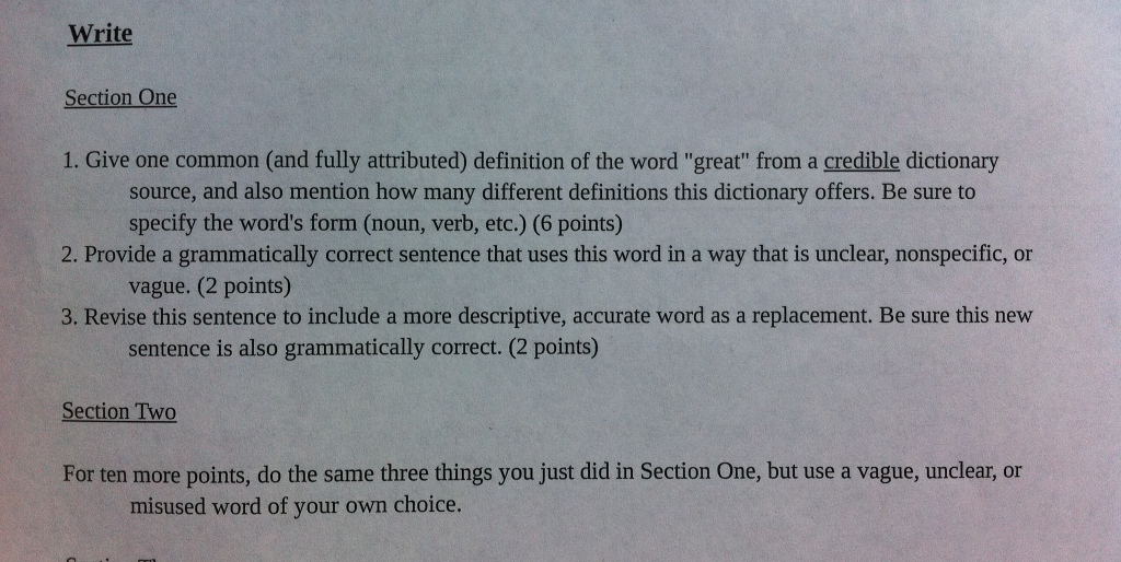 Solved Give one common (and fully attributed) definition of | Chegg.com