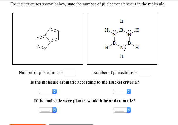 Solved For the structures shown below, state the number of | Chegg.com