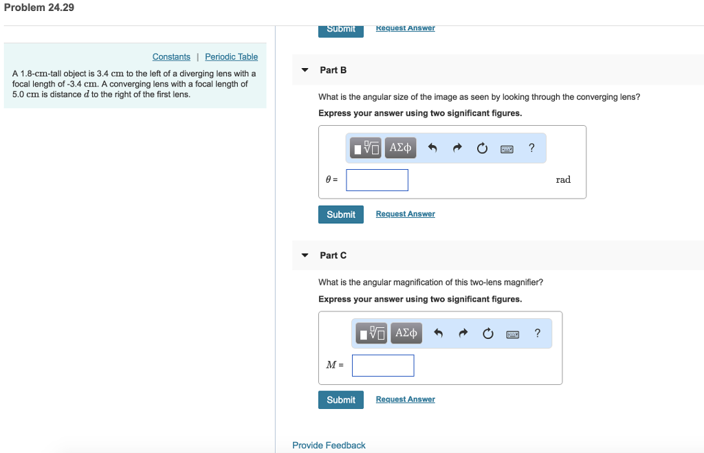 Solved Chapter 24 Homework Problem 24.29 Part A For what | Chegg.com