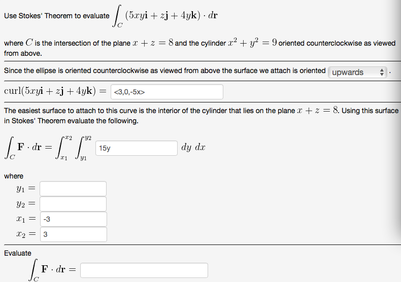 Solved A parametrization for the boundary curve C seen below | Chegg.com