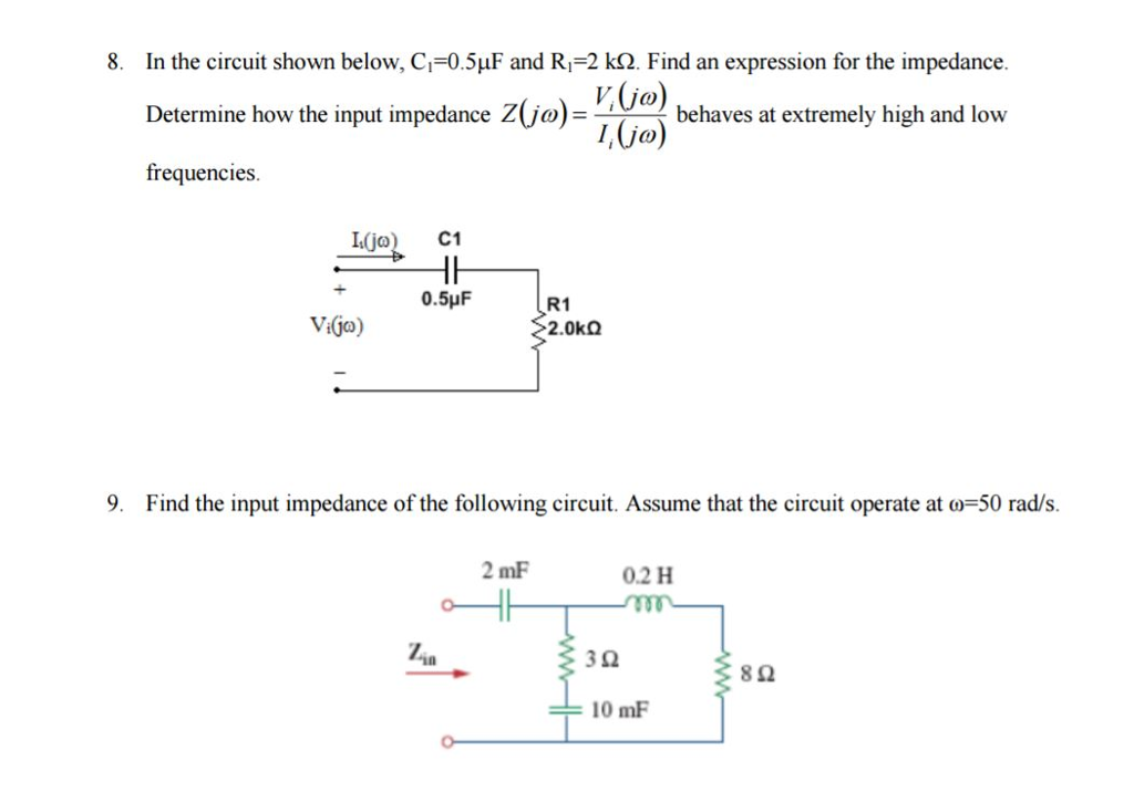 Solved In the circuit shown below, C_1 = 0.5 mu F and R_1 = | Chegg.com