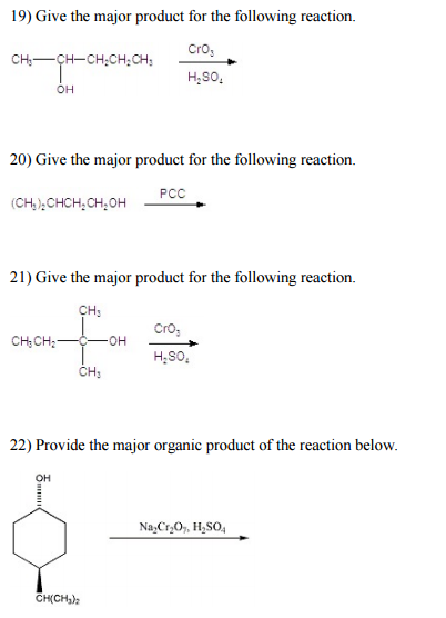 Solved Give the major product for the following reaction. | Chegg.com Solved Give the major product for the following reaction. | Chegg.com