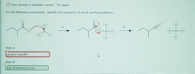 Solved Your answer is partially correct. Try again. For the | Chegg.com