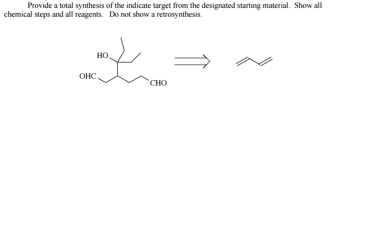 Solved Can you solve this synthesis reaction | Chegg.com