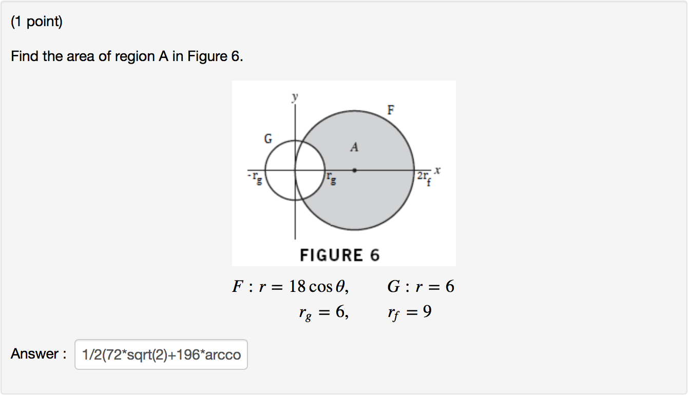 Solved Find the area of region A in Figure 6. Find a | Chegg.com