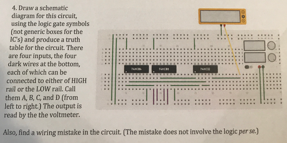 Drawing A Schematic Diagram With Logic Chips Figure 6.25- Sa