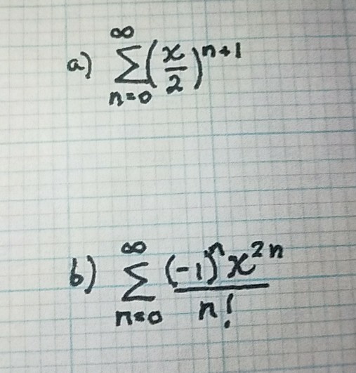 Solved Find the derivative of the power series. | Chegg.com