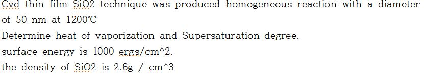 Cvd thin film SiO2 technique was produced homogeneous | Chegg.com