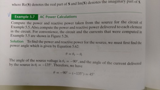 Solved why doesn't problem 4. use Vrms and Irms and example | Chegg.com