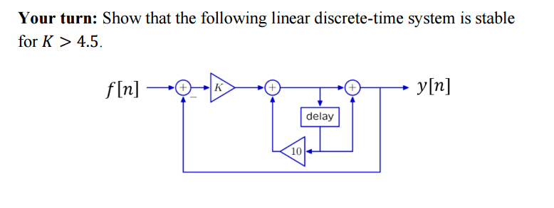 Your turn: Show that the following linear | Chegg.com