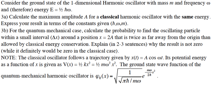 Solved Consider the ground state of the 1-dimensional | Chegg.com
