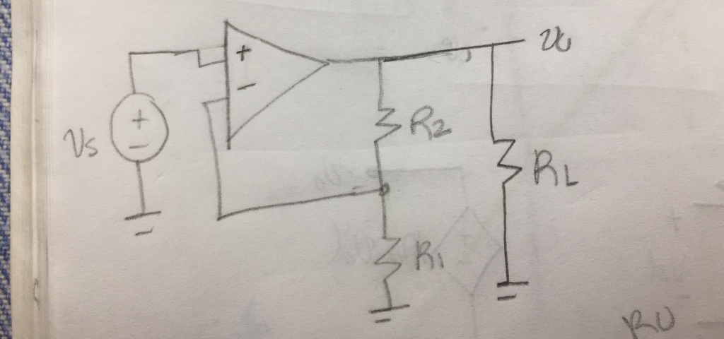 Solved Generate 2 circuits for the non-inversor op-amp | Chegg.com