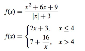 Solved Find values of x, if any, at which f is not | Chegg.com