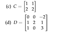Solved 1. For each of the following matrices, diagonalize | Chegg.com