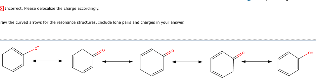 Solved Draw the curved arrows for the resonance structures. | Chegg.com