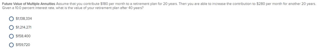 Solved Future Value of Multiple Annuities Assume that you | Chegg.com