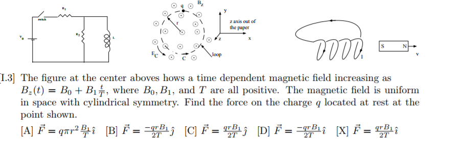Solved z axis out of the paper 00D loop I.3] The figure at | Chegg.com