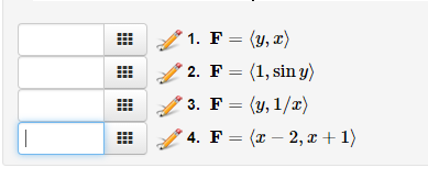 Solved Match the plots labeled A - D with the vector fields | Chegg.com