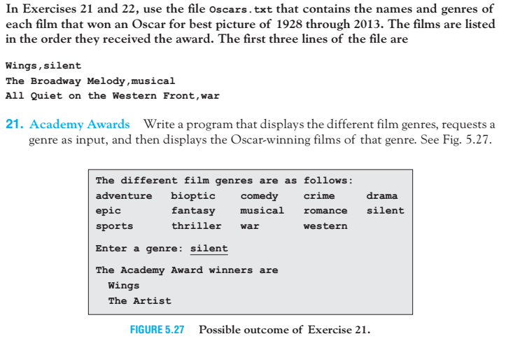 Solved Using Python Write Code For Problem The Text File
