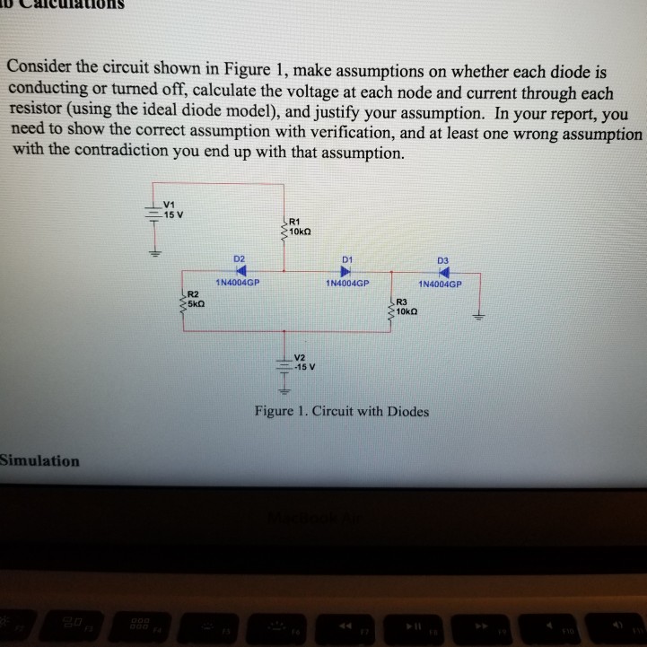 Solved Consider the circuit shown in Figure 1, make | Chegg.com