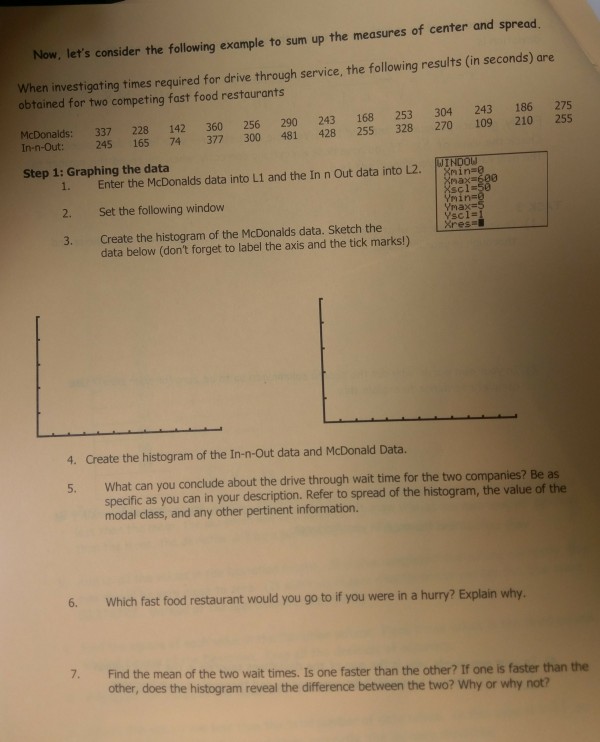 Solved Now, let's consider the following example to sum up | Chegg.com