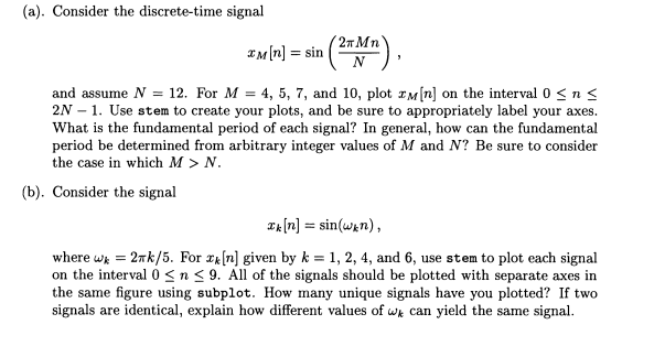 Solved The solution to these should be MATLAB codes and | Chegg.com