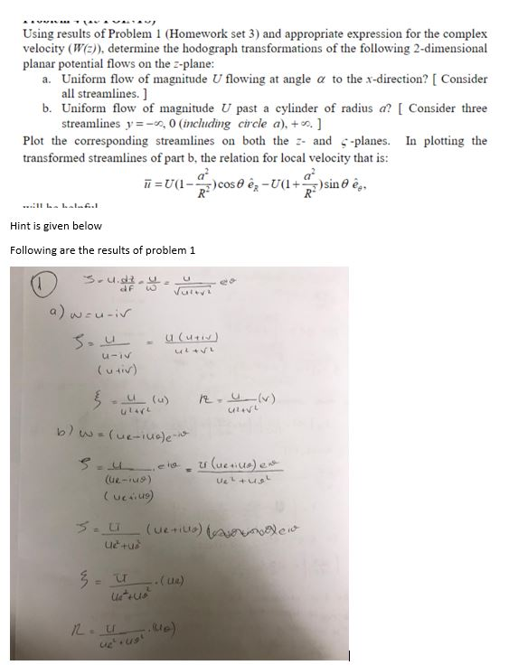 Solved Using results of Problem 1 (Homework set 3) and | Chegg.com