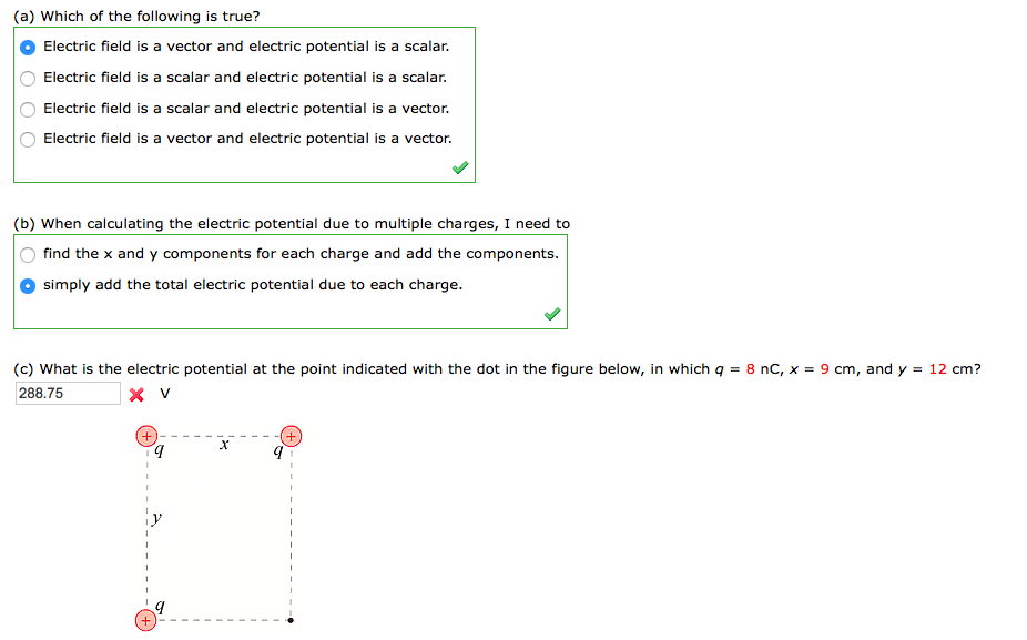 Solved af the following is true? Electric field is a vector | Chegg.com