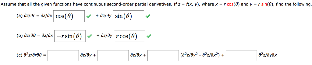 Solved Assume That All The Given Functions Have Continuous