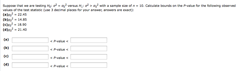 Suppose that we are testing H0: sigma^2 = sigma0^2 | Chegg.com