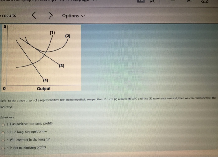 Solved Refer to the above graph of a representative firm in | Chegg.com