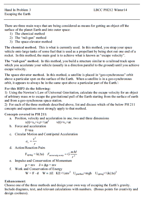 Solved There are three main ways that are being considered | Chegg.com